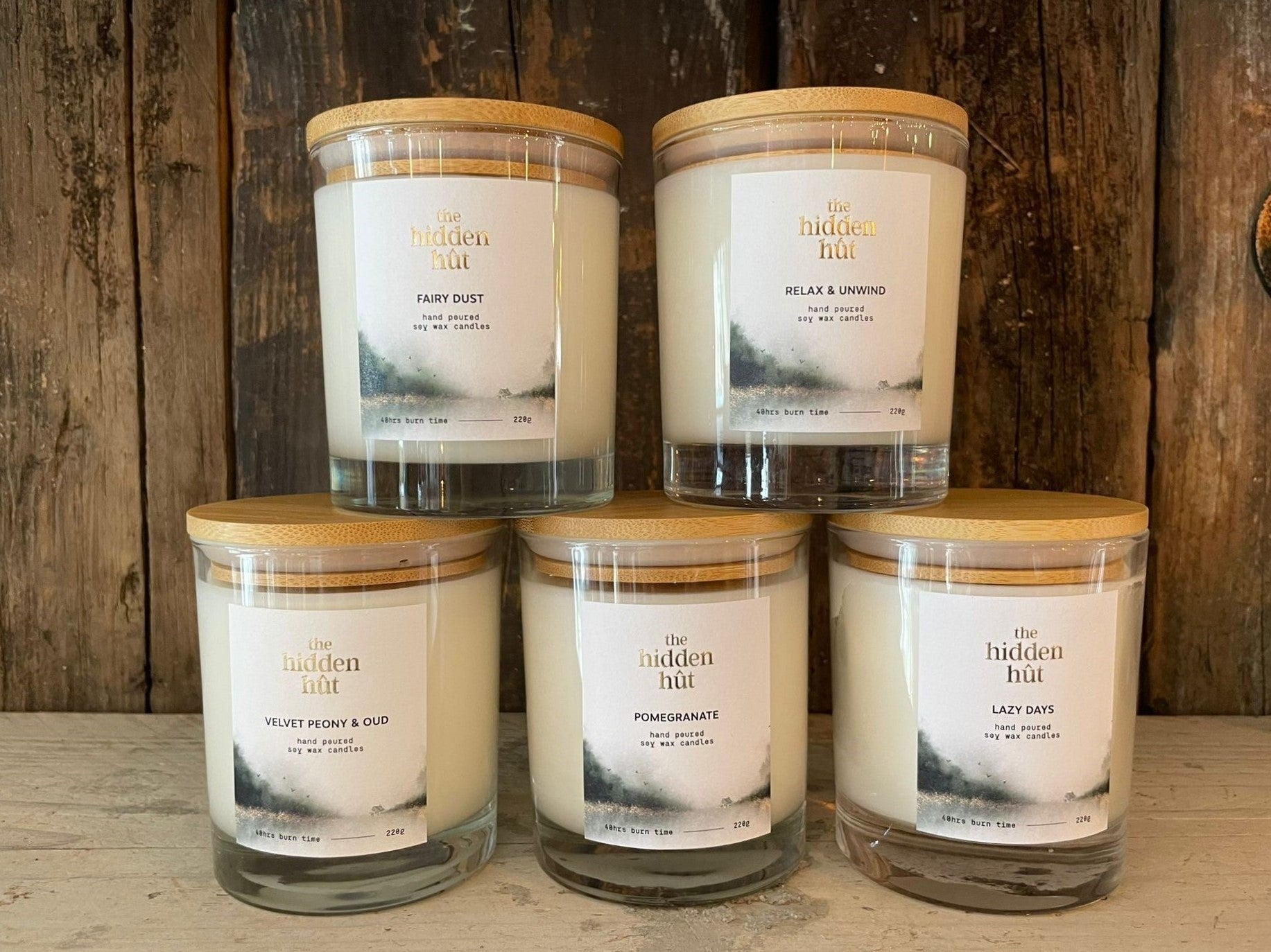Candles – the hidden hut